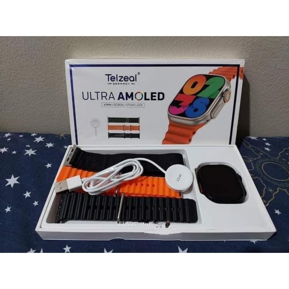 Telzeal ultra AMOLED 2.02 Inch 485 * 520 Smart Watch Black ...